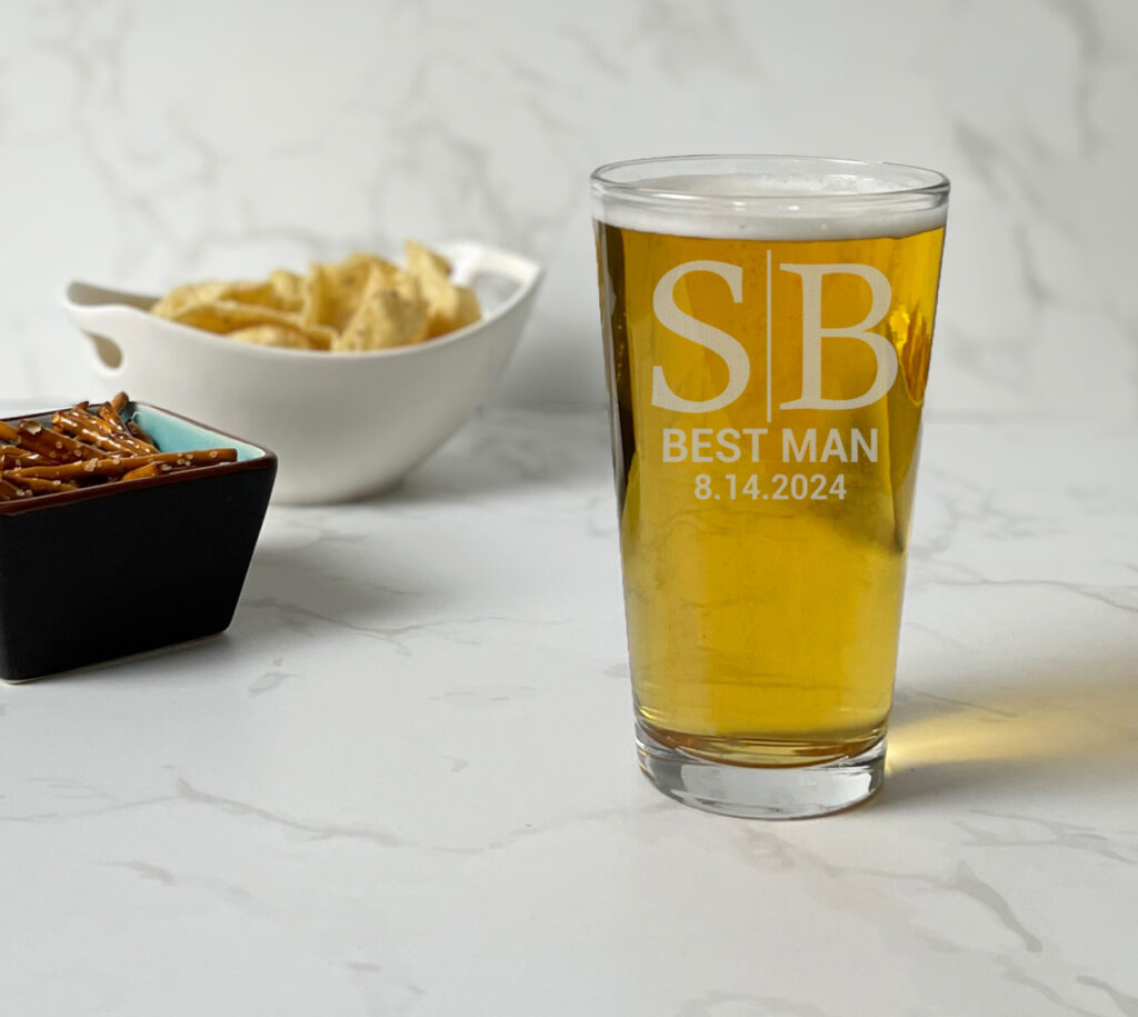 Personalized Precision: Custom Etched Pint Glasses That Elevate Your ...